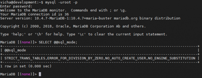 Cómo solucionar MariaDB general error 1364 Field doesn't have default ... Cómo solucionar MariaDB general error 1364 Field doesn't have default ...
